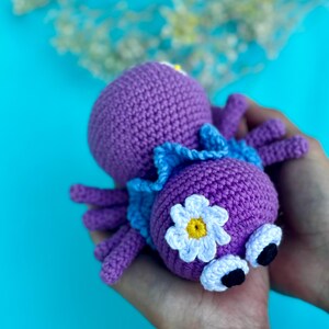 Crochet Cute Spider Pattern, Amigurumi Spider Pattern, Cute Spider Toy ...