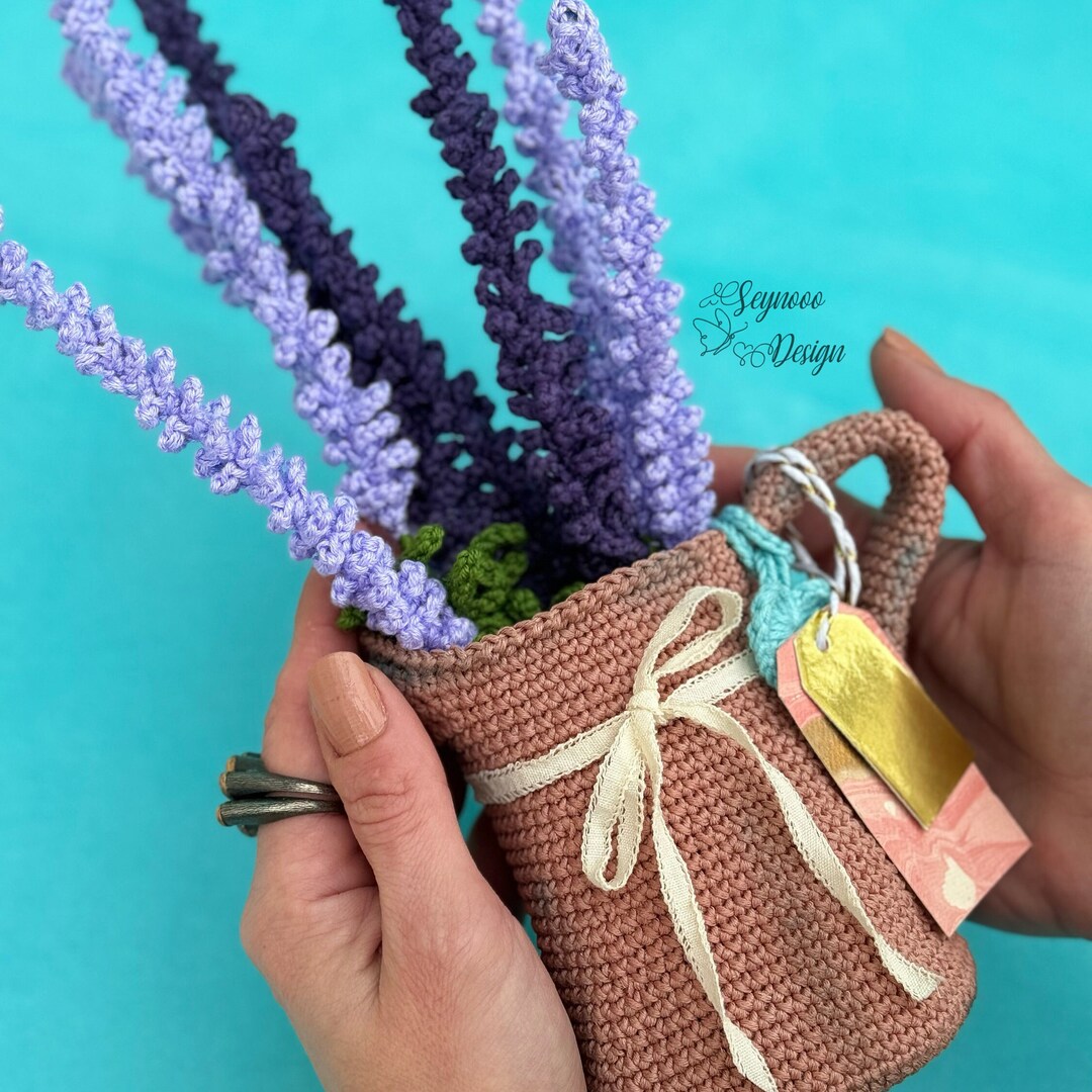 Crochet Lavender PDF Pattern, Lavender Pattern, Crochet Lavender ...