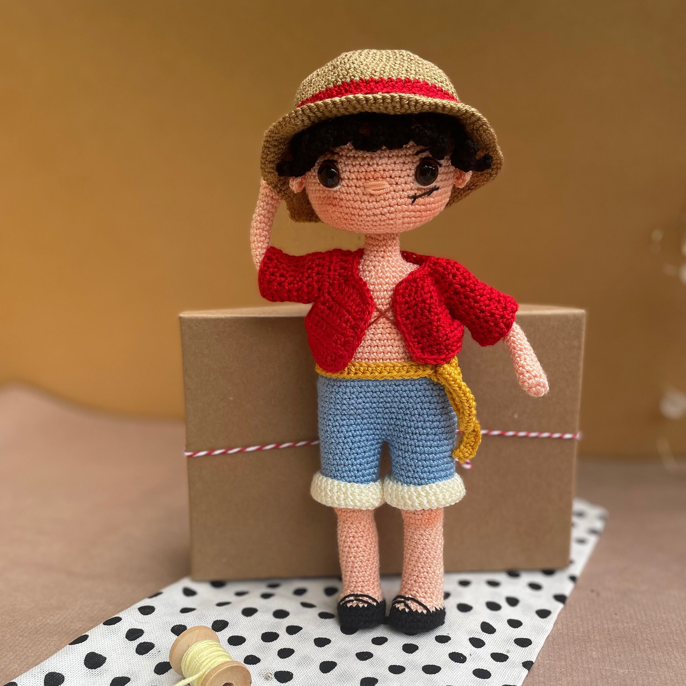 Crochet Luffy PDF Pattern Amigurumi Luffy Pdf Pattern - Etsy