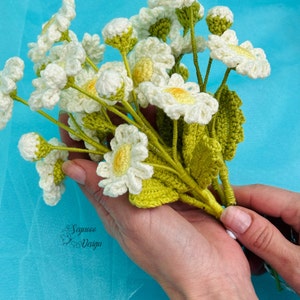 Crochet Daisy Flower Pdf Pattern, Crochet Daisy Pattern, Amigurumi ...