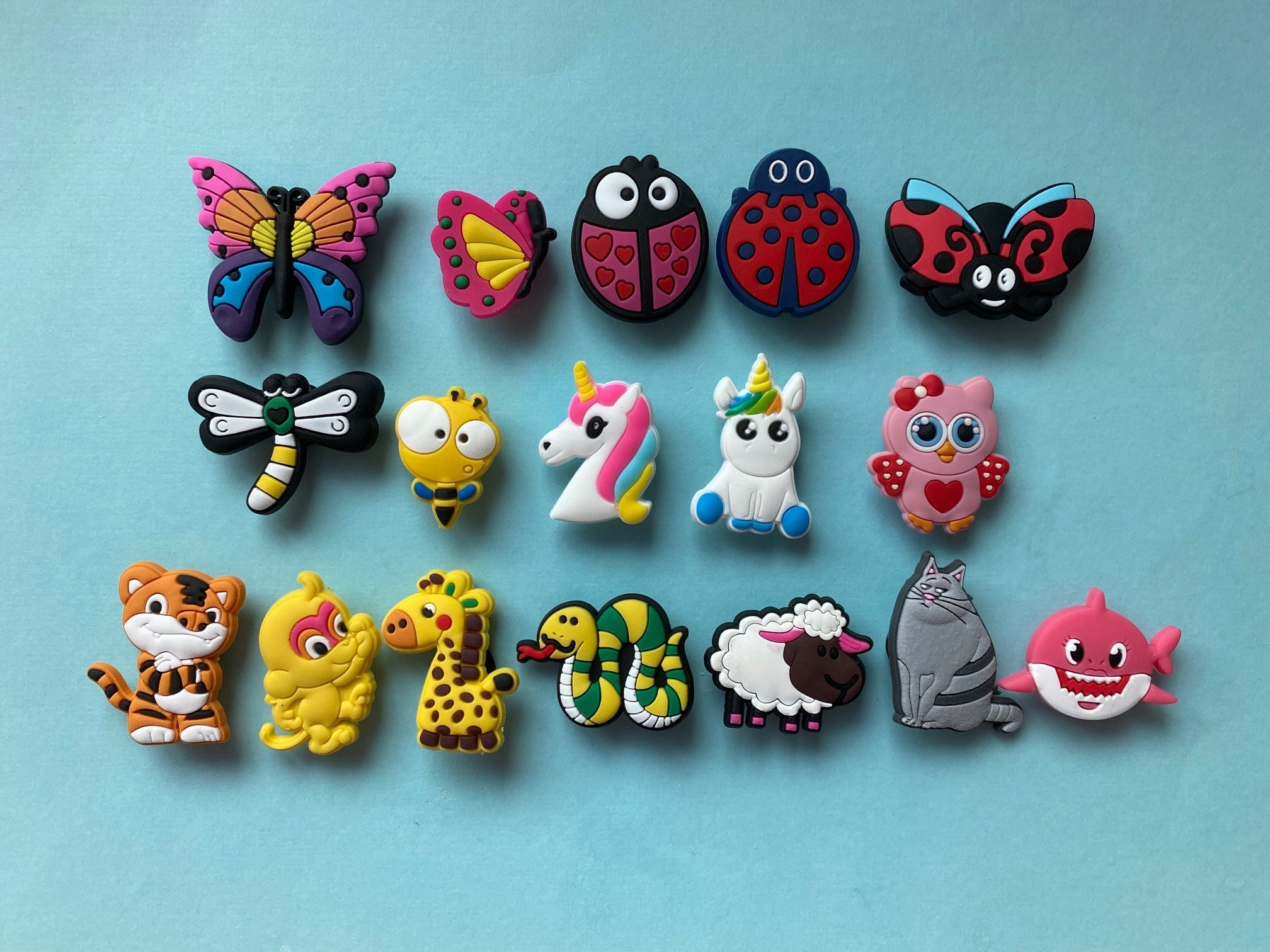 PVC Shoe Charms for Crocs Party Favors Gifts for Kids and | Etsy