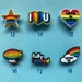 LGBTQ / Pride / Rainbow Colors PVC Shoe Charms for Crocs, Party Favors ...