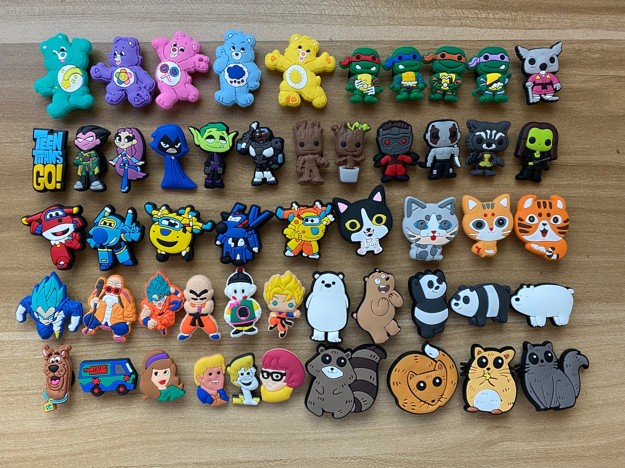 6 Pcs PVC Shoe Charms for Crocs Party Favors Gifts for Kids - Etsy