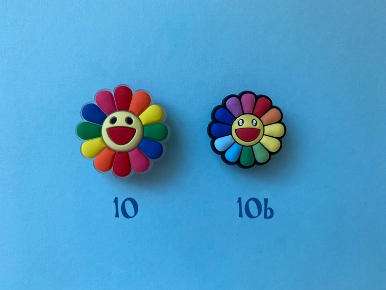 LGBTQ / Pride / Rainbow Colors PVC Shoe Charms for Crocs - Etsy