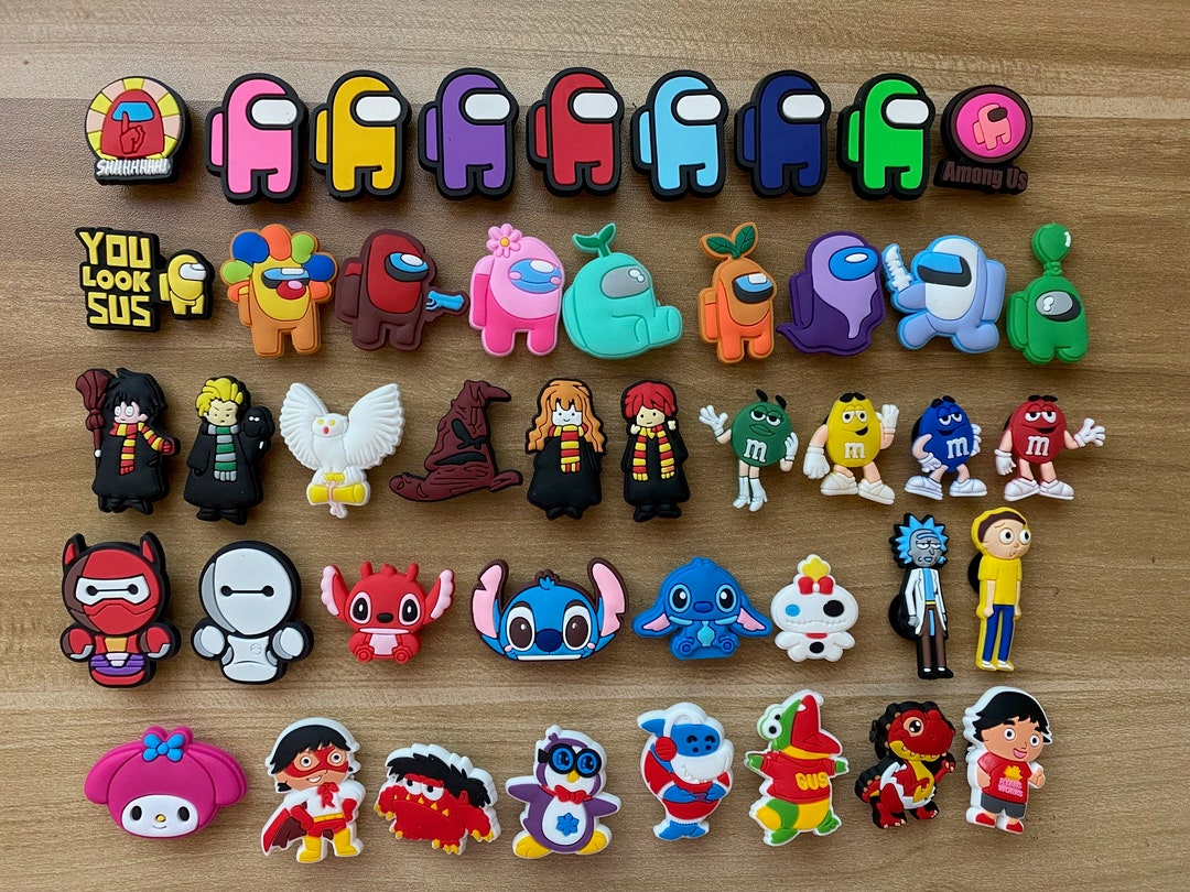 PVC Shoe Charms for Crocs, Party Favors, Gifts for Kids and Adults Too ...