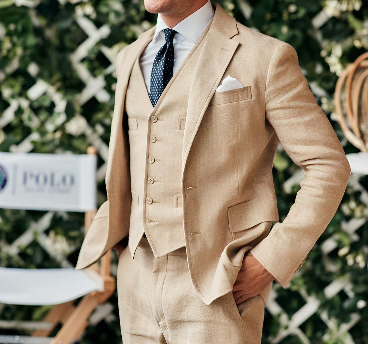 MEN LINEN SUIT Men Linen Clothing Linen Groom Suit Bespoke Linen Suit ...