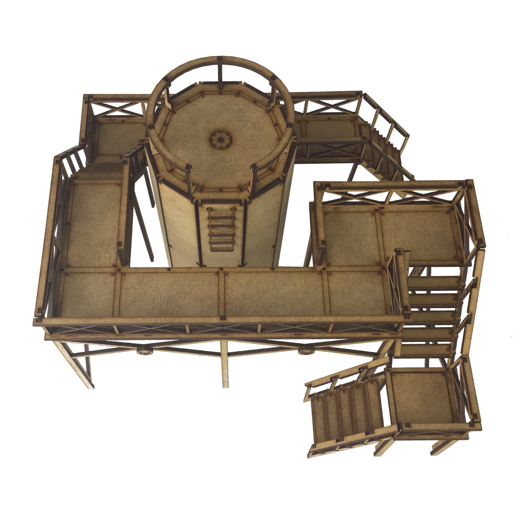 Retro Imperial Silo Lasercut Scenery Warhammer 40.000 - Etsy