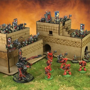 Retro Space Ork Hut Set 1 Lasercut Scenery Warhammer 40.000 - Etsy