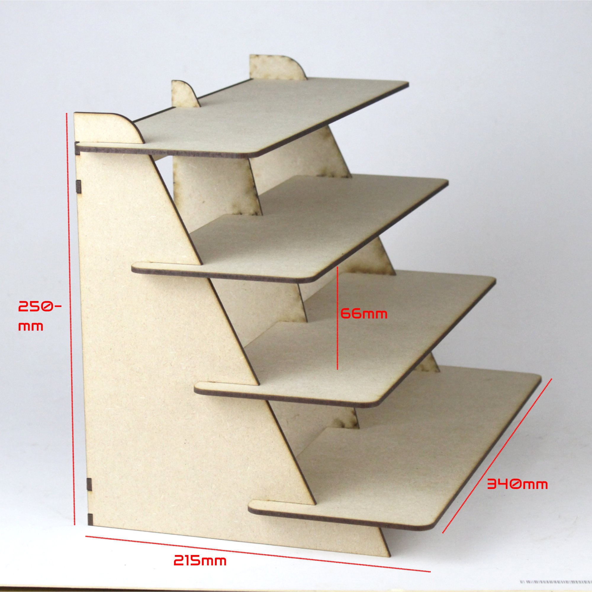 3 or 4 Level Hobby Display Stand Diorama Shelf Model - Etsy UK