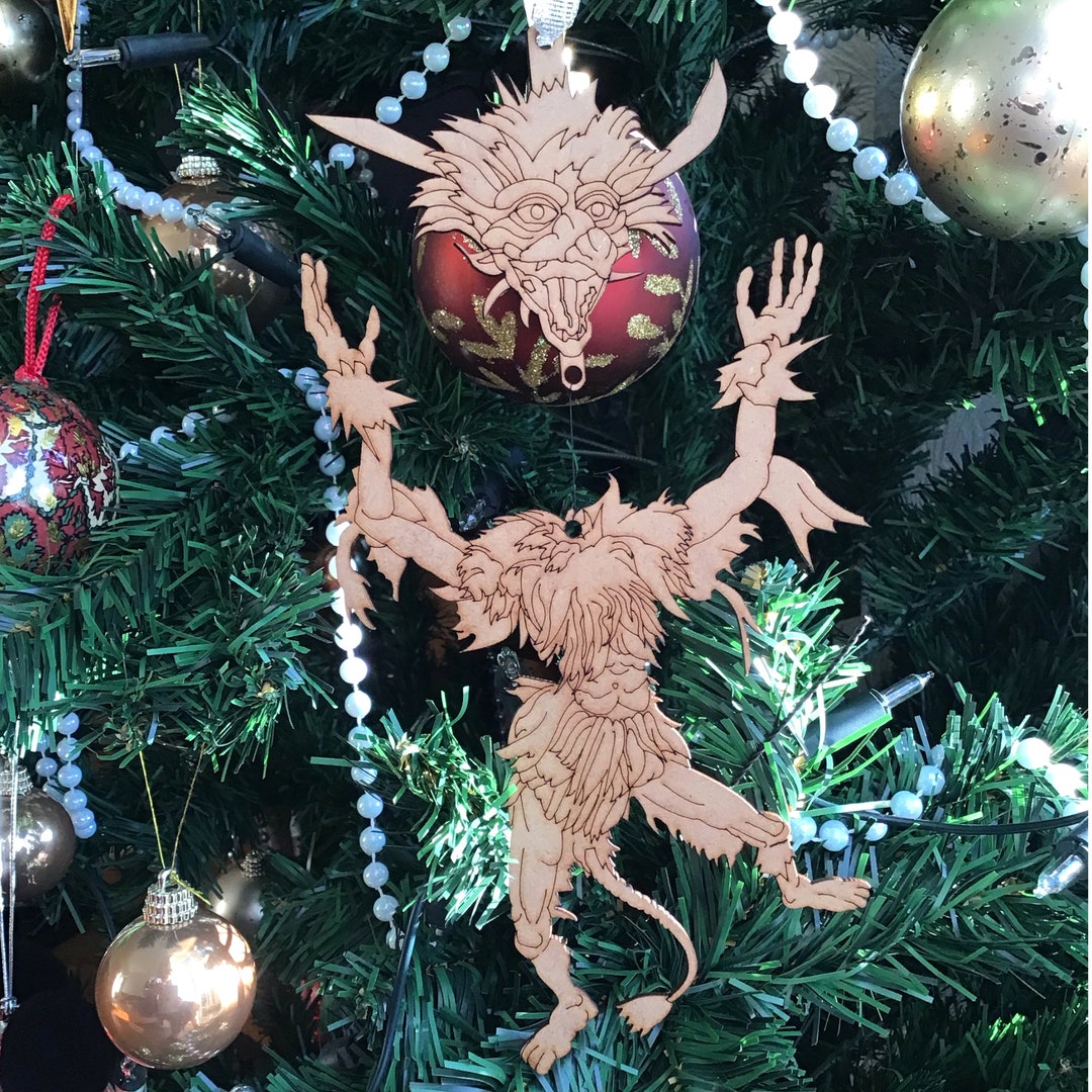 Fiery - Labyrinth Inspired Alternative Christmas Decoration - Lasercut ...