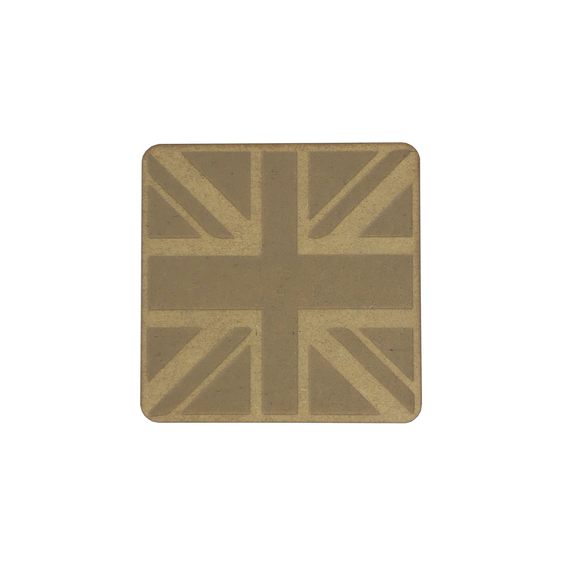 British Union Jack Laser Cut Wooden Coasters / Placemats Single or Sets ...