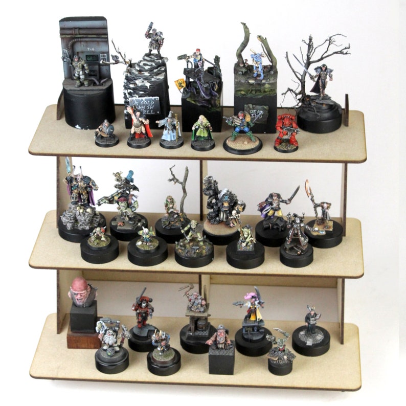 3 or 4 Level Hobby Display Stand Diorama Shelf Model - Etsy UK