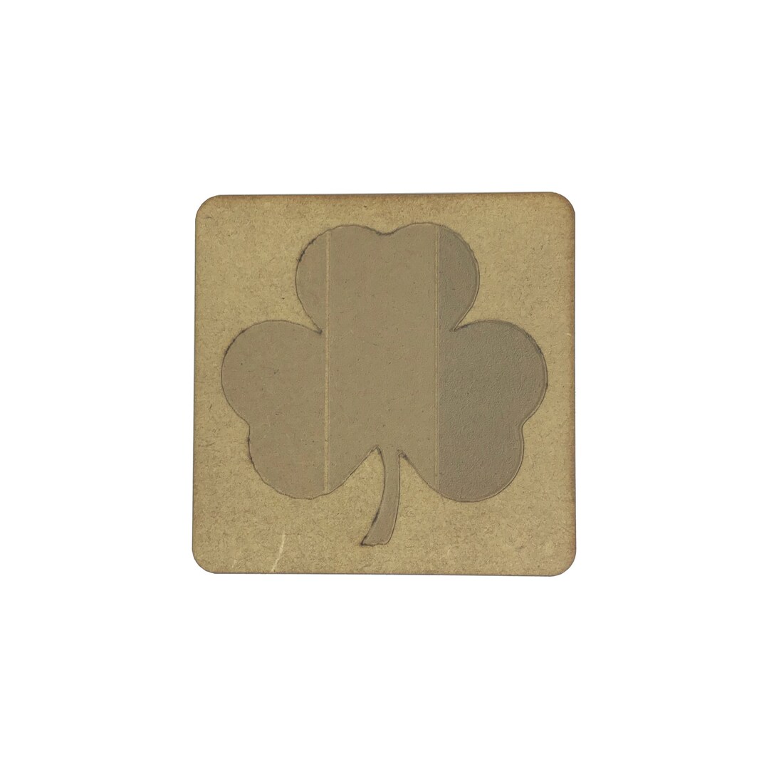 Irish Shamrock Laser Cut Wooden Coasters / Placemats Single or Sets - Etsy