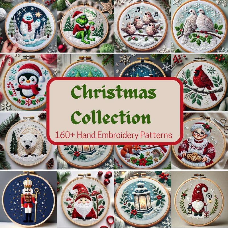 Hand Embroidery Designs - Etsy