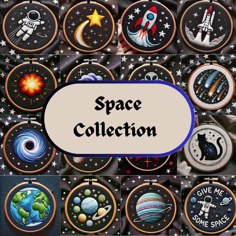 Quilt Pattern Outer Space - Etsy UK