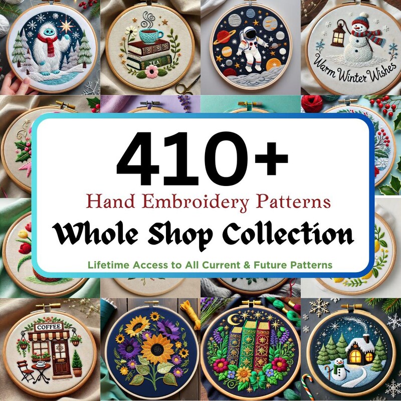 Embroidery Patterns - Etsy