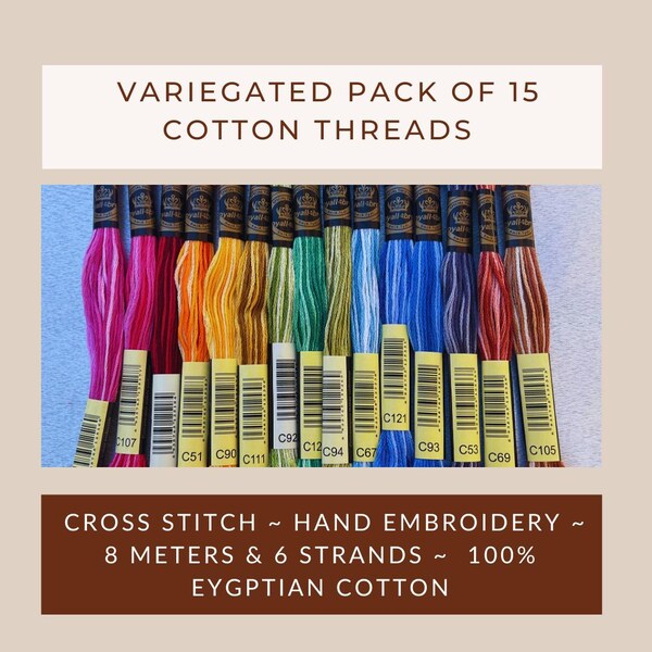 Dmc Variegated Floss - Etsy