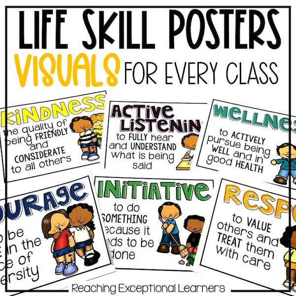 Life Skill Posters - Etsy