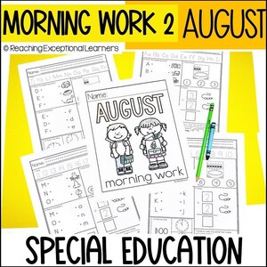 August Morning Work Level 2 - Etsy