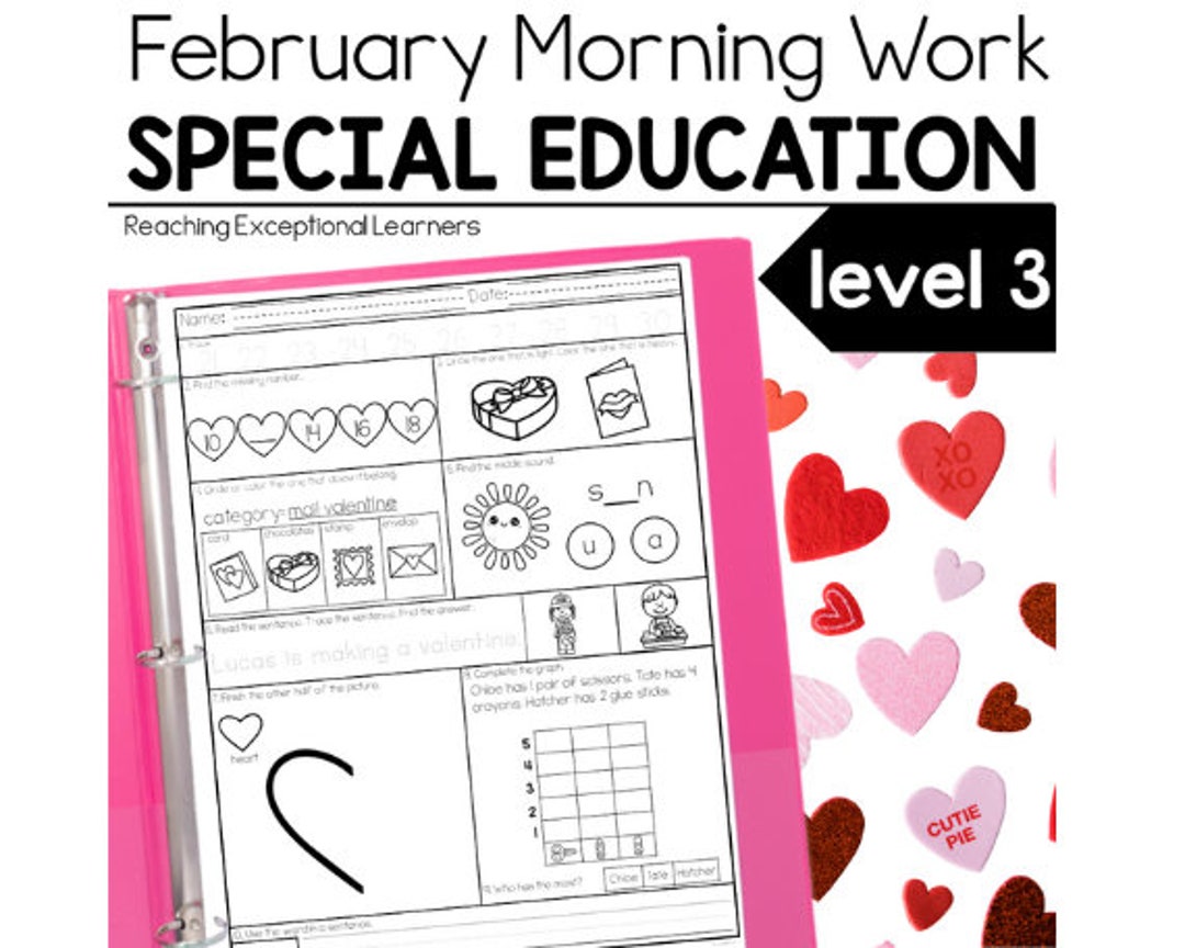 February Morning Work Level 3 - Etsy