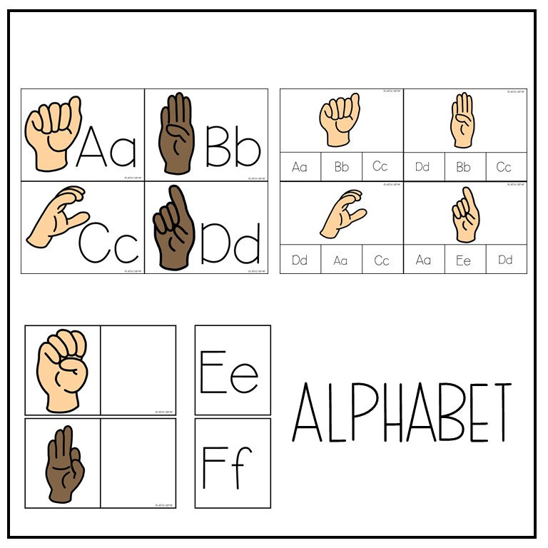 ASL Task Box Activities - Etsy