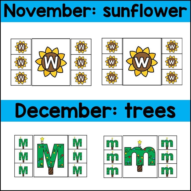 Errorless Alphabet Task Boxes - Etsy