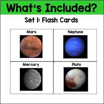 Solar System Task Cards Special Education - Etsy