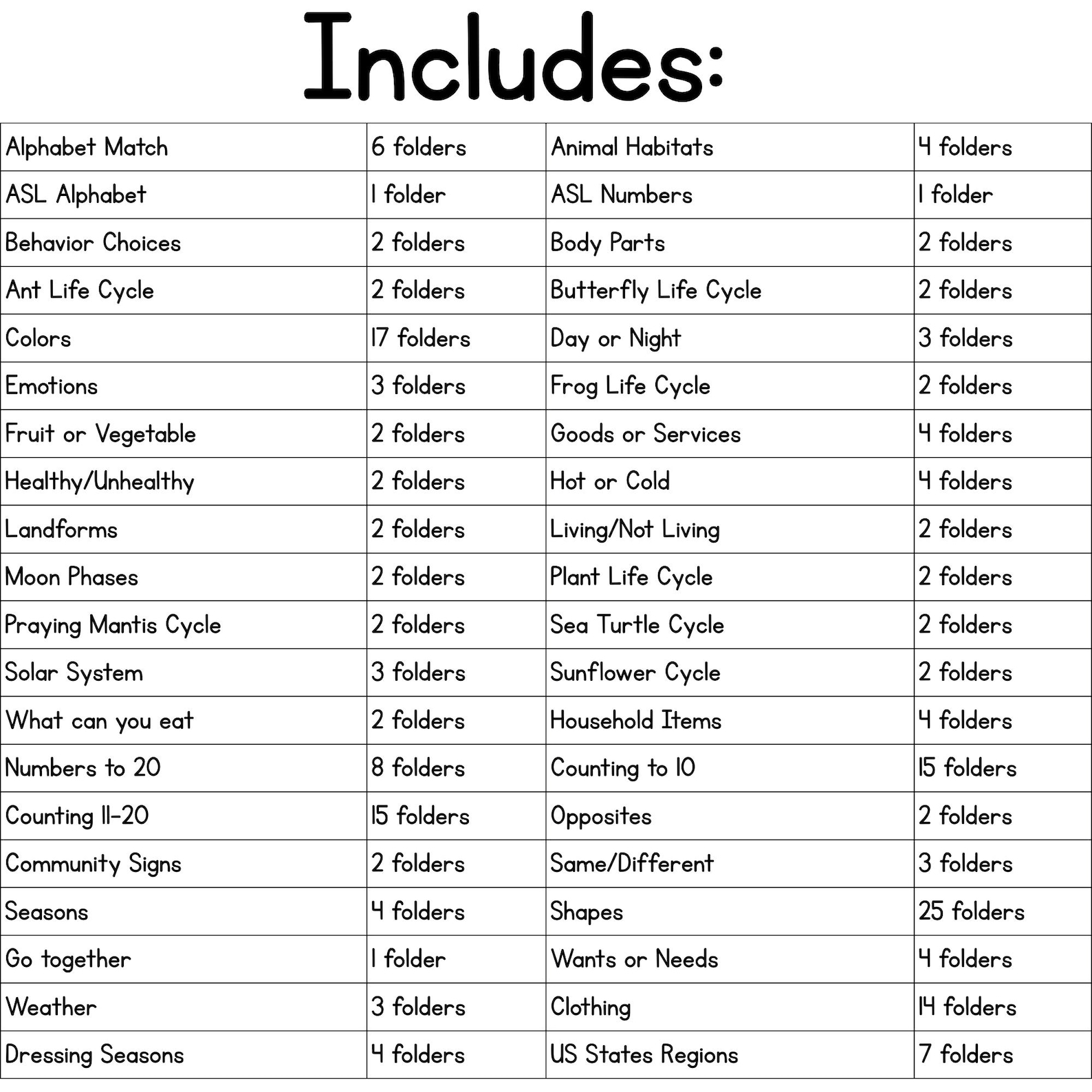 File Folder Bundle for Special Education - Etsy