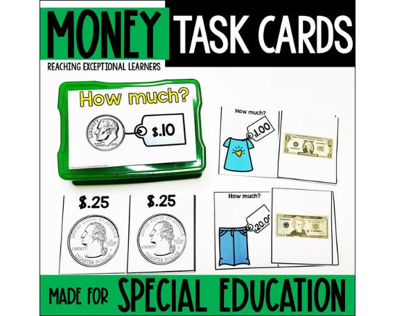 Money Task Cards - Etsy