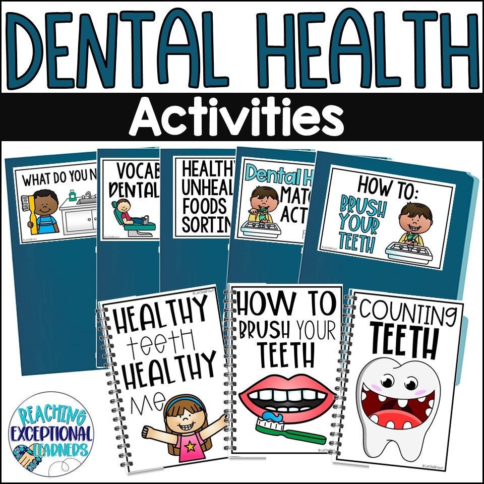 Dental Health Activities for Special Education - Etsy