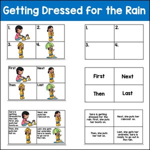 Sequencing Task Cards - Etsy