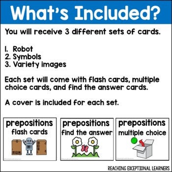 Prepositions Task Card Set - Etsy