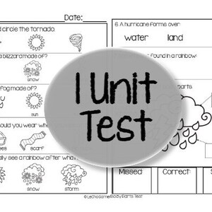 Weather Unit for Special Education - Etsy