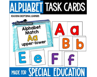 Alphabet Fine Motor Task Cards Hole Punch Activity - Etsy