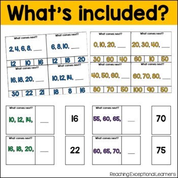 Skip Counting Task Card Set - Etsy