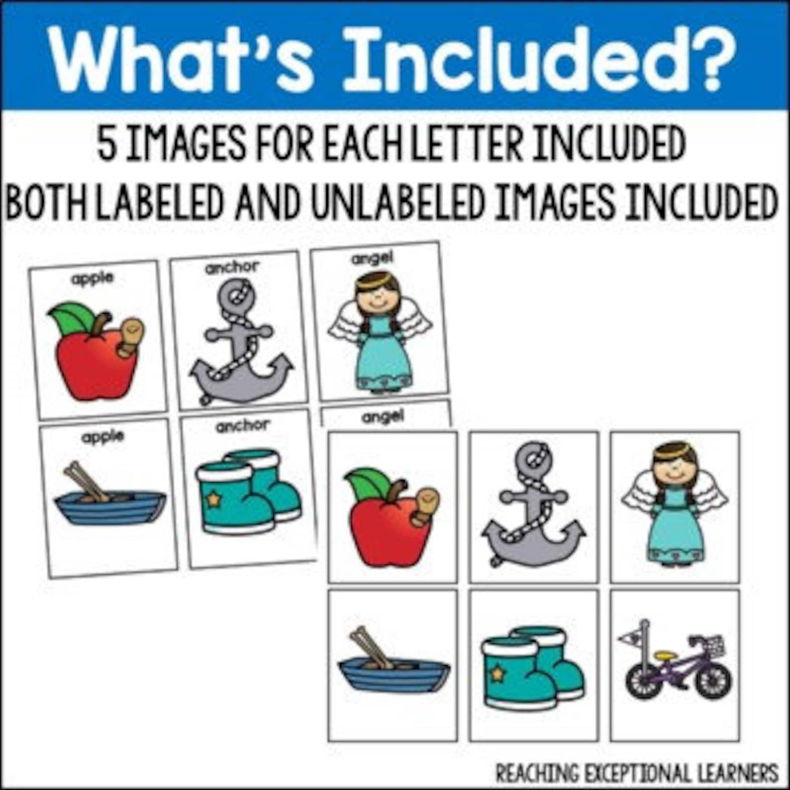 Beginning Sounds Task Card Set - Etsy