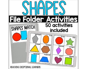 Basic Skills File Folder Games, Printable Kindergarten File Folder ...