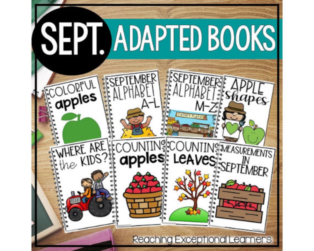 September Adapted Books Bundle - Etsy