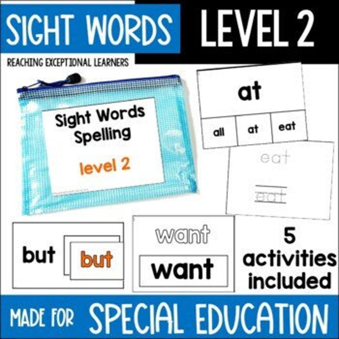 Sight Words Level 2 Task Cards - Etsy