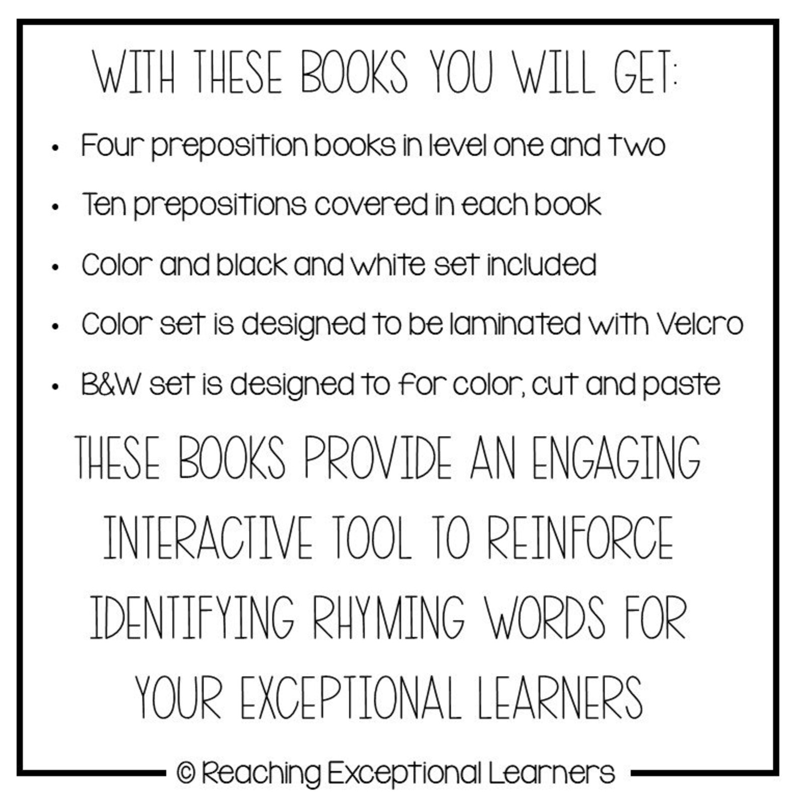 Prepositions Interactive Books - Etsy