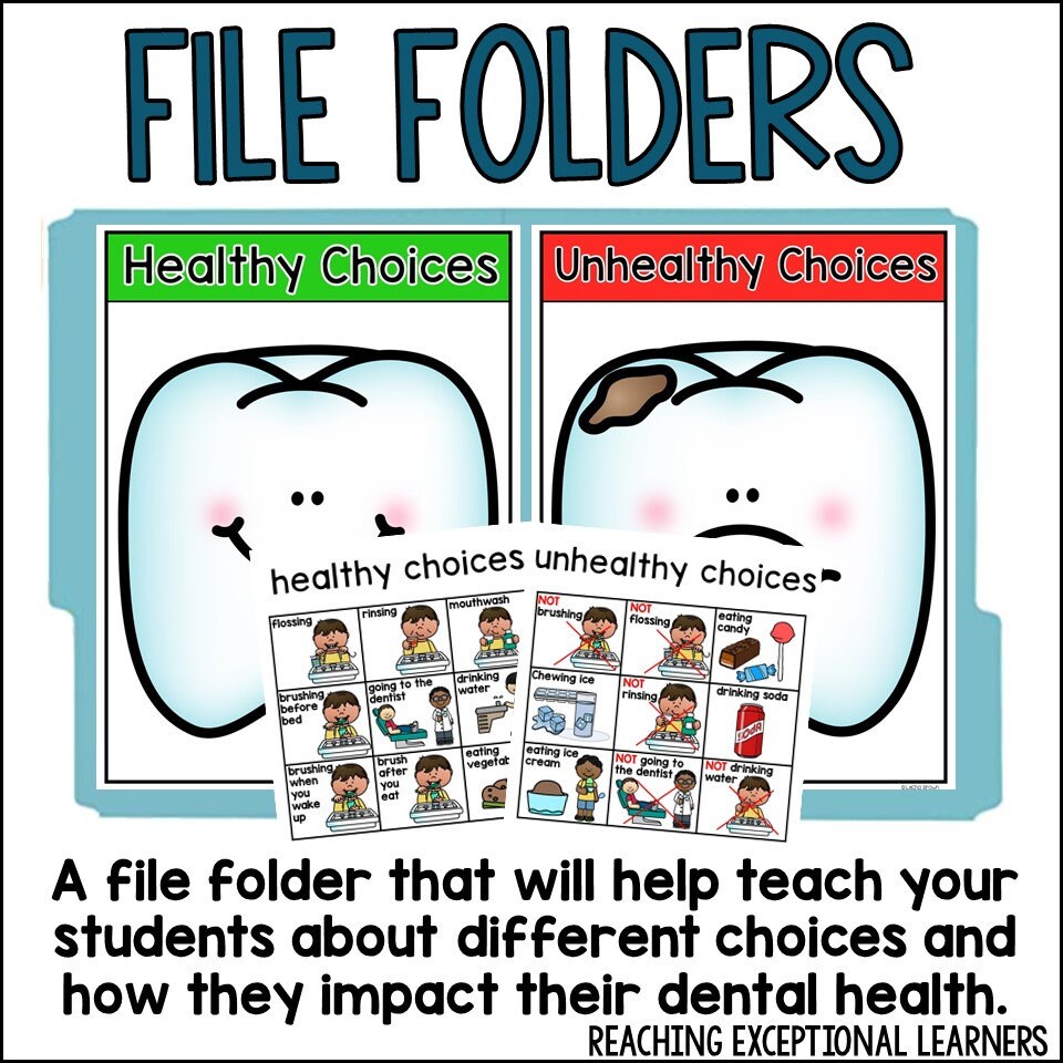 Dental Health Activities for Special Education - Etsy