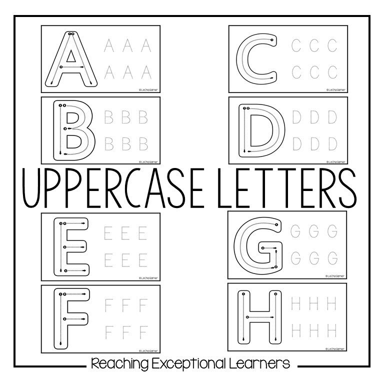 Tracing Task Boxes for Special Education - Etsy