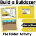 Following Directions File Folder: Build a Bulldozer - Etsy