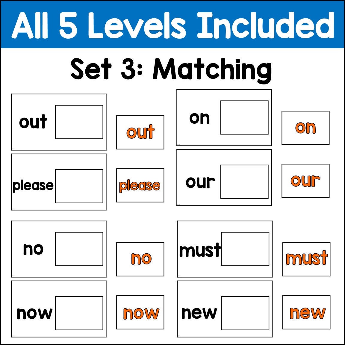 Sight Words Task Cards - Etsy
