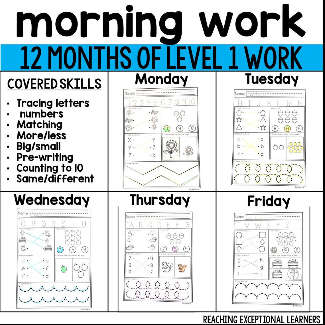 Special Education Curriculum - Etsy