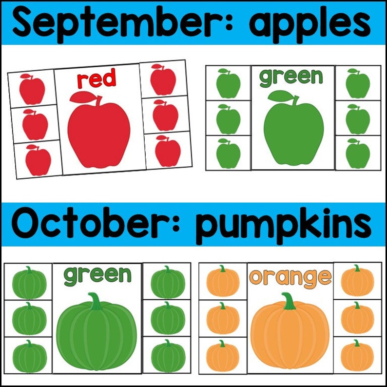 Errorless Colors Task Boxes - Etsy