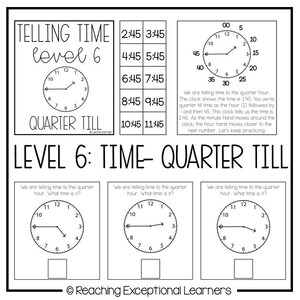 Telling Time Interactive Books - Etsy