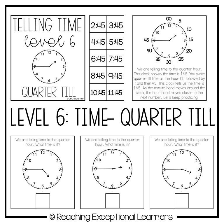Telling Time Interactive Books - Etsy