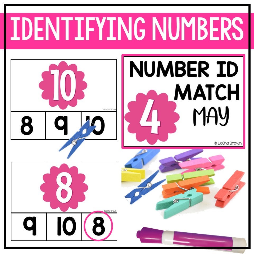 May Math Task Boxes - Etsy