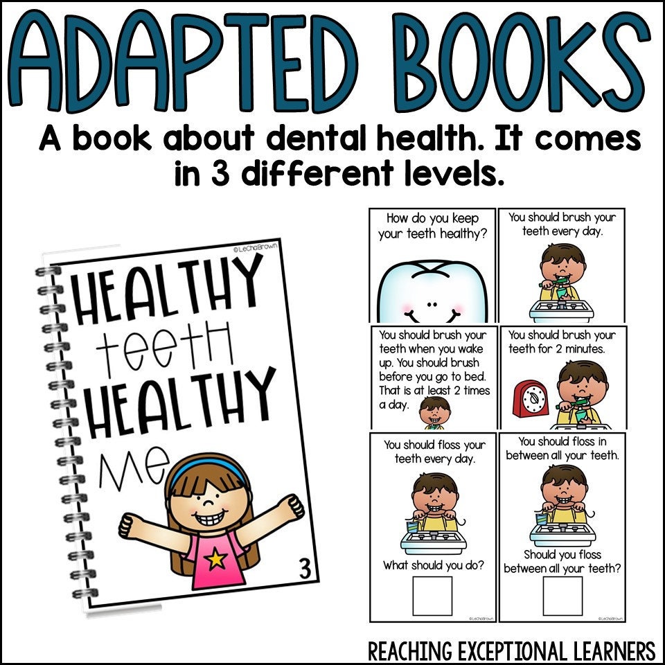 Dental Health Activities for Special Education - Etsy